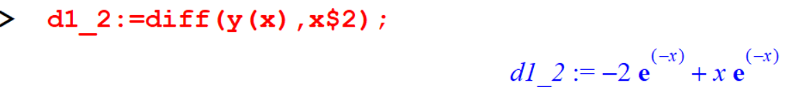 Lesson 7 Differential Equations | Maple